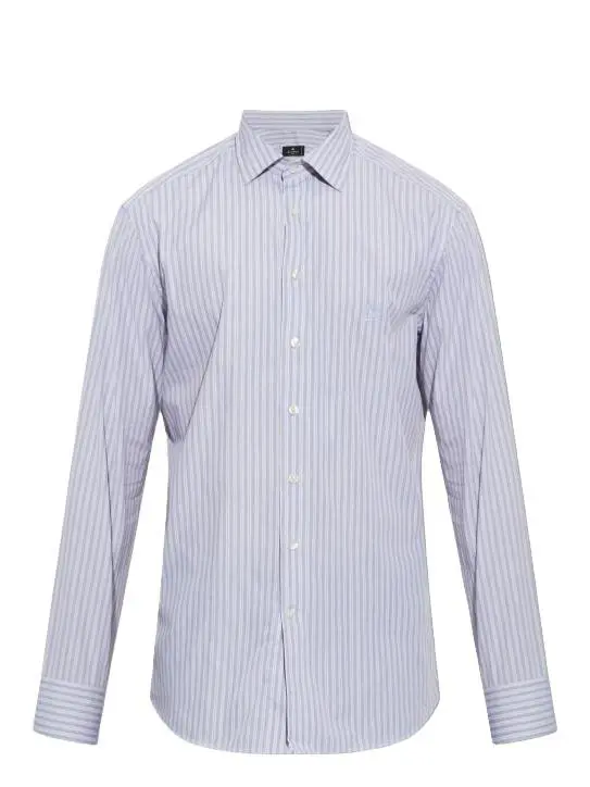 Etro Striped Cotton Shirt - Multi-color
