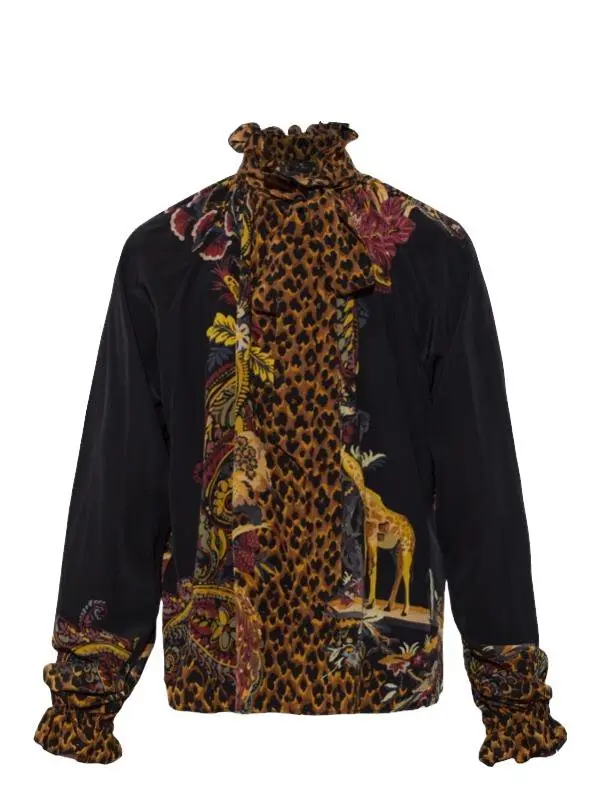 Etro Long-sleeved Shirt - Black
