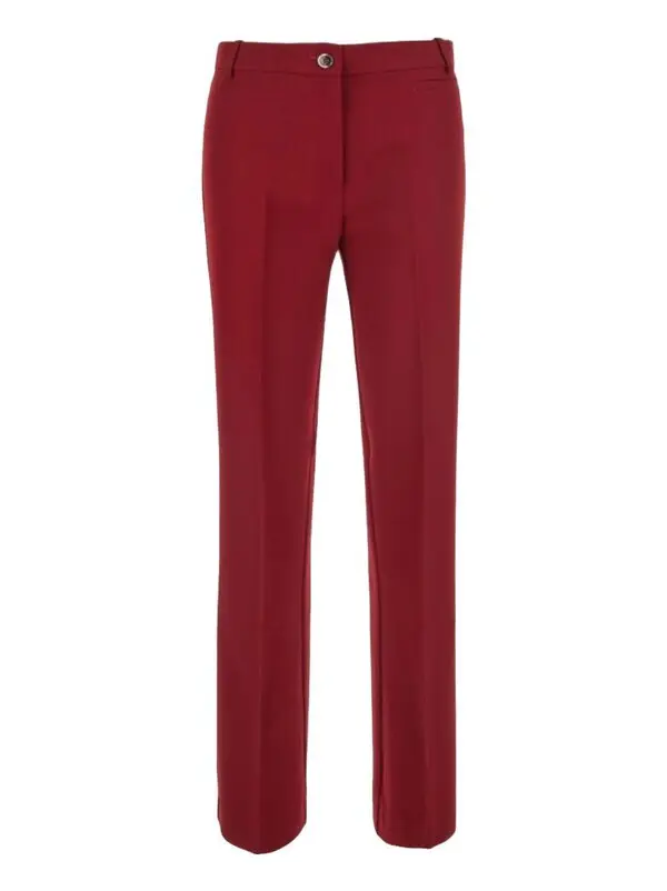 Pinko Double-pleated Trousers - Red