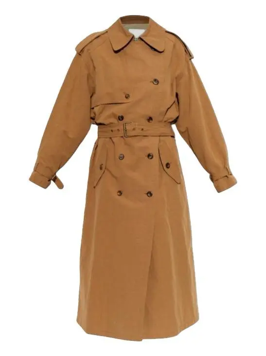 Isabel Marant Étoile Double-breasted Trench Coat - Camel