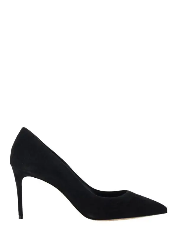Casadei Julia Pointed Heeled Pumps - Black