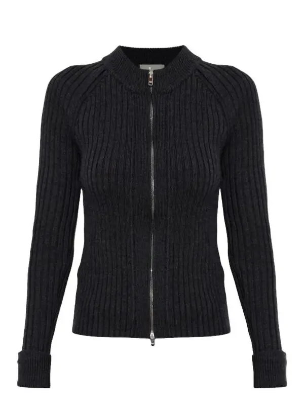 Isabel Marant Étoile Long-sleeve Zip-up Cardigan - Grey