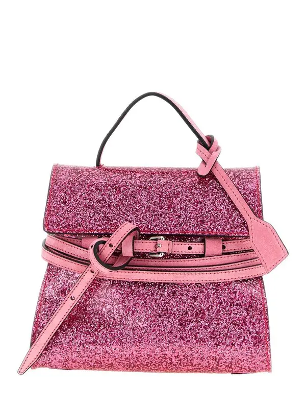 Moschino Tie Me Small Handbag - Pink