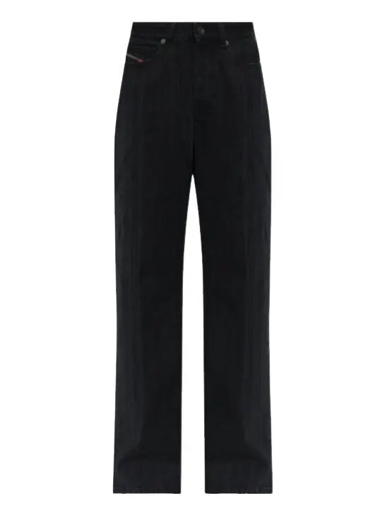 DIESEL® Belt-loop Five-pocket Jeans - Black