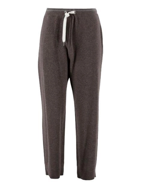 Brunello Cucinelli Drawstring Track Pants - Brown