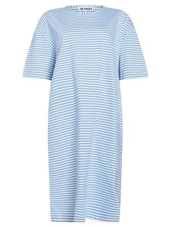 Sunnei Midi Dress Slate Size Organic Cotton - Blue