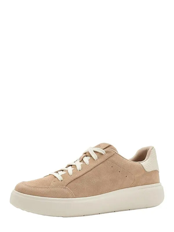 Fitflop Suede Lace-up Trainers - Brown