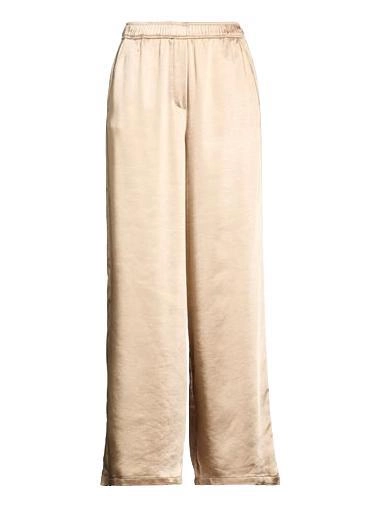 8PM Wide-leg Satin Pants - Beige