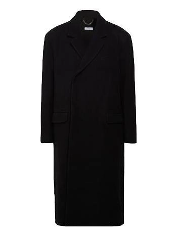 1989 STUDIO Virgin Wool And Polyamide Coat - Black