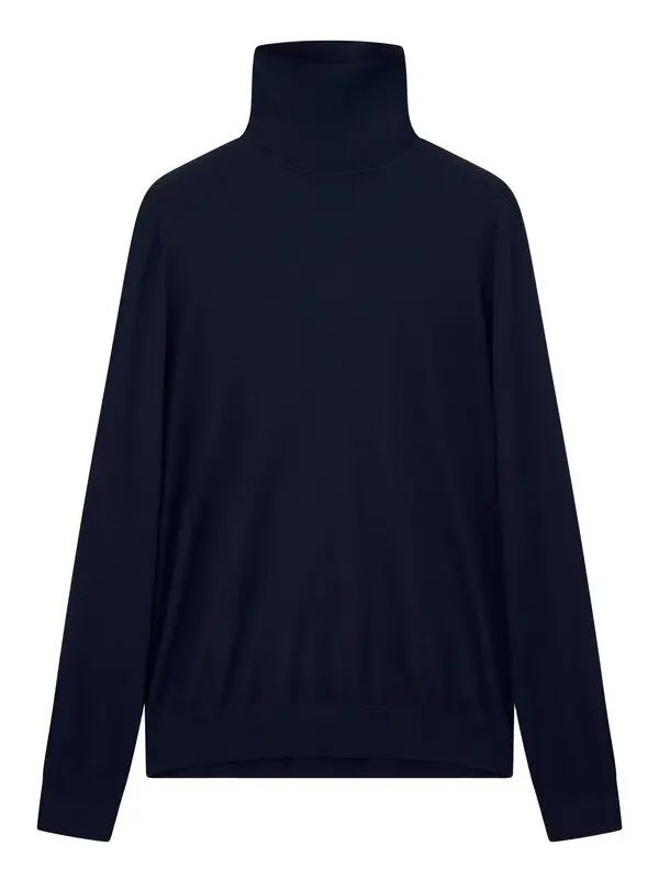 Giorgio Armani Cashmere Turtleneck Sweater - Black