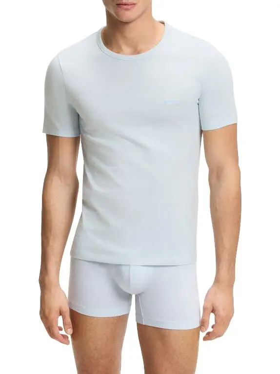 BOSS 3-pack Cotton T-shirts - Navy Multi