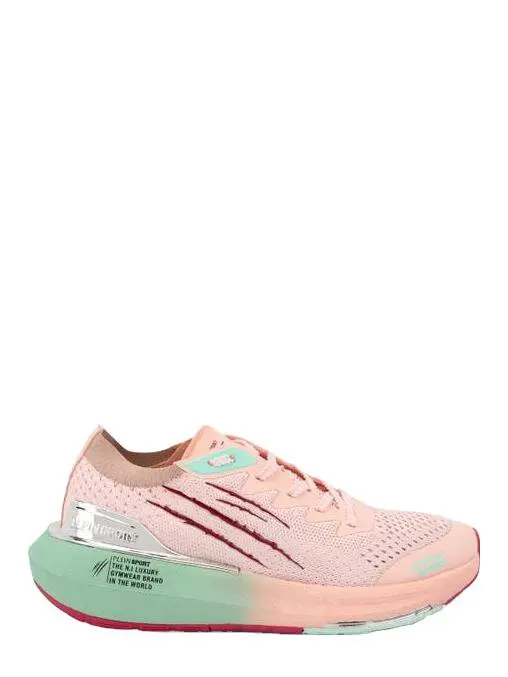 PLEIN SPORT Atomic Speed Gen.x.05 Lightweight Sneakers - Rose/green