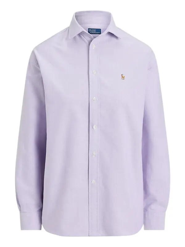 Ralph Lauren Relaxed Fit Cotton Oxford Shirt - Lavender