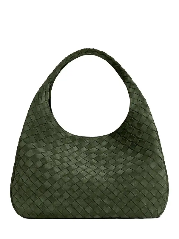 Bottega Veneta Large Campana Bag - Green