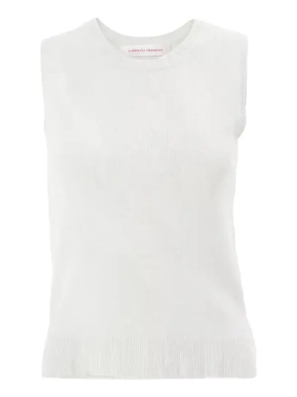 Carolina Herrera Cashmere Crew-neck Sweater - Neutrals