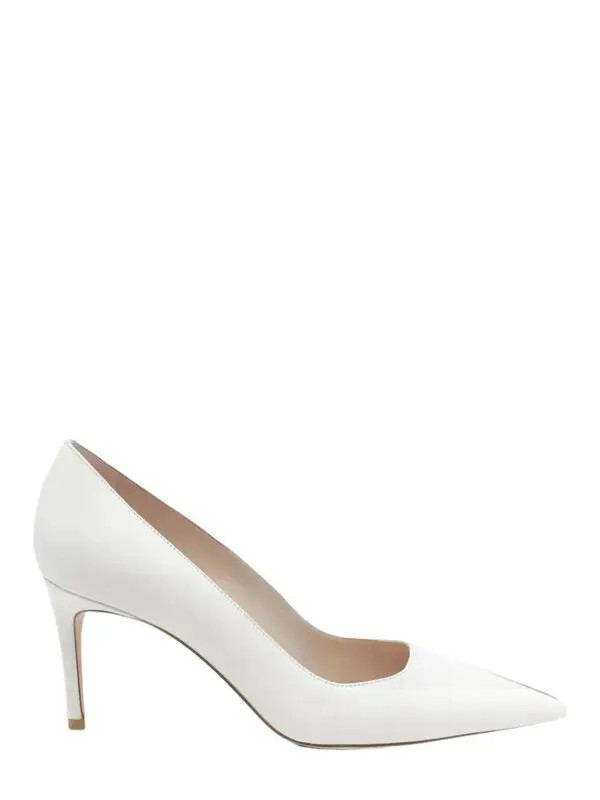 STUART WEITZMAN Pointed-toe Stiletto Pumps - White
