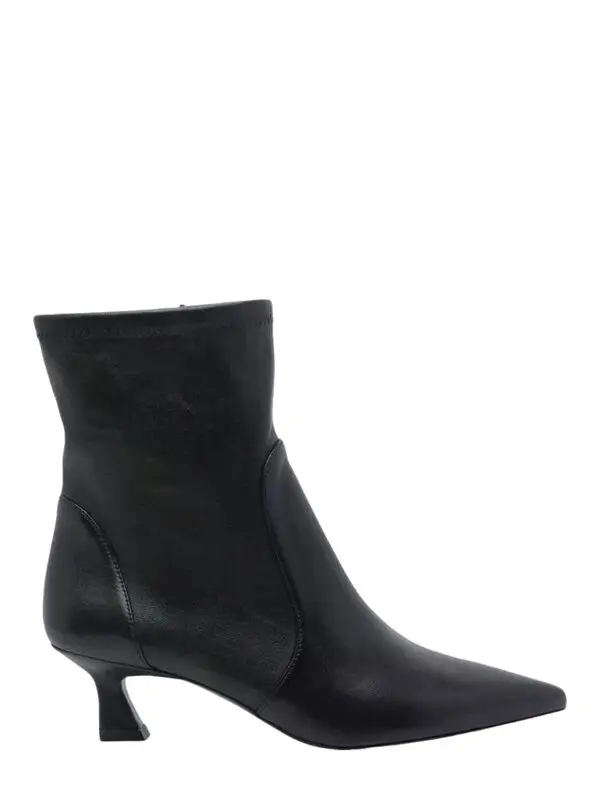 STUART WEITZMAN Vinnie Pointed-toe Ankle Boots - Black