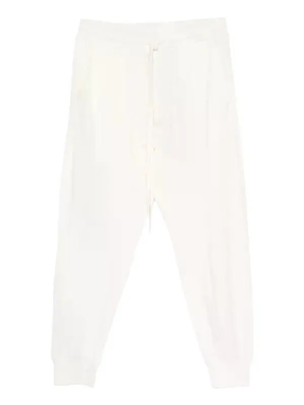 THOM KROM Drawstring-waistband Track Pants - Neutrals