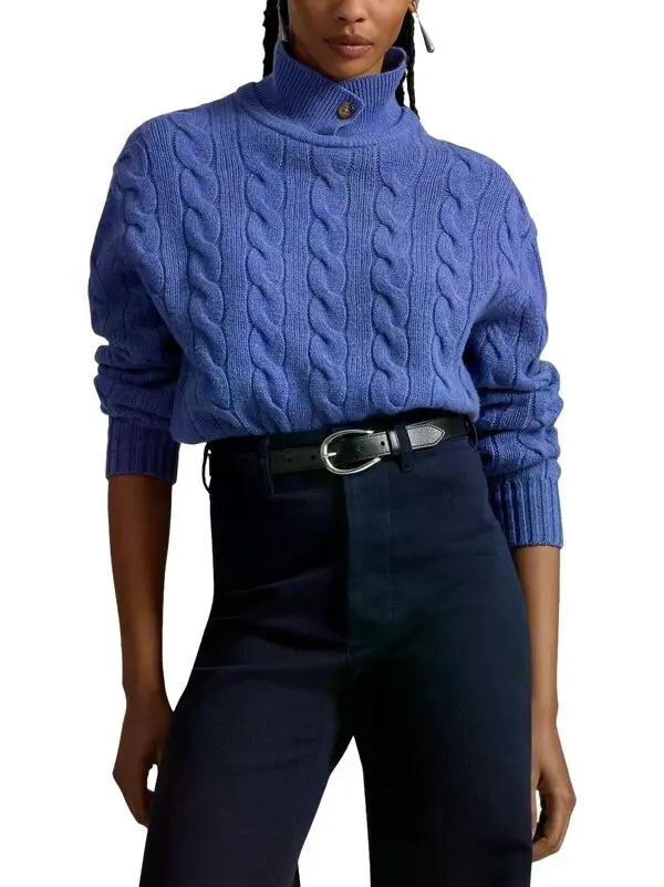 Polo Ralph Lauren Cable Knit Sweater - Blue