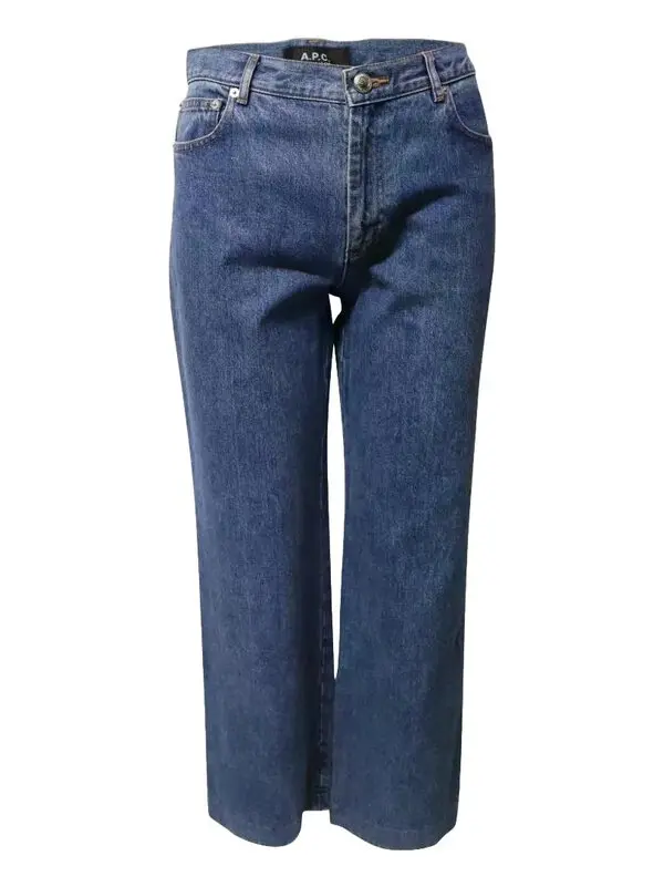 A.p.c. Sailor Wide-leg Jeans - Blue