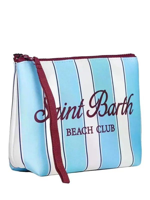 MC2 SAINT BARTH Aline Clutch Bag - Blue