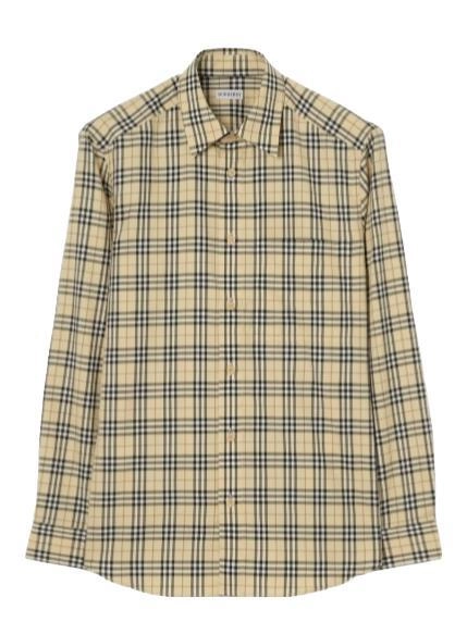 Burberry Check Cotton Shirt - Grain