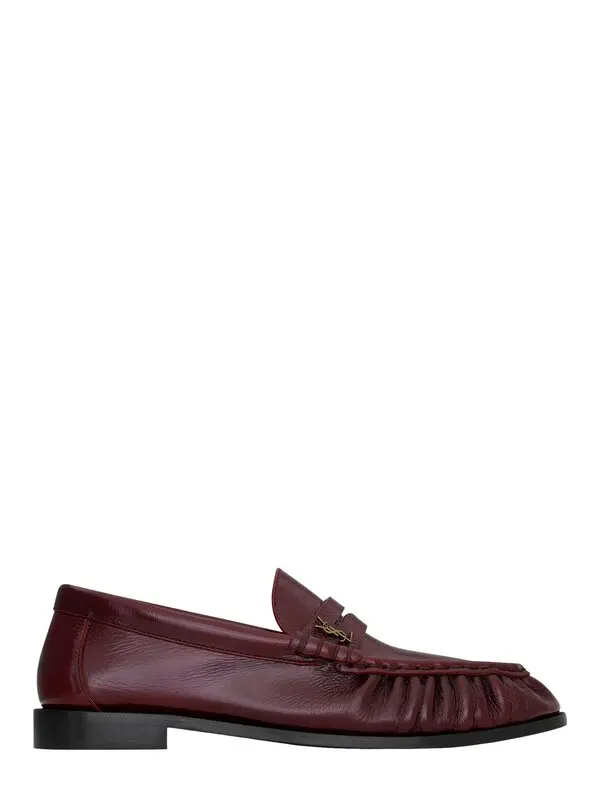 Saint Laurent Le Loafer Supple In Smooth Leather - Black