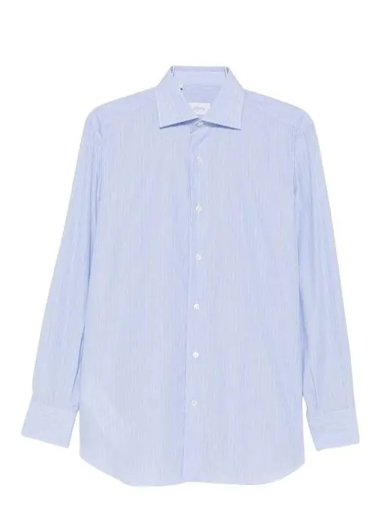 Brioni Long-sleeved Shirt - Blue