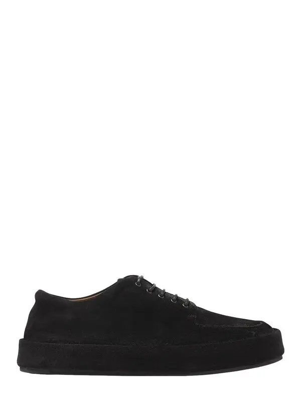 Marsèll Cassapelle Leather Derby With Thick Sole - Black