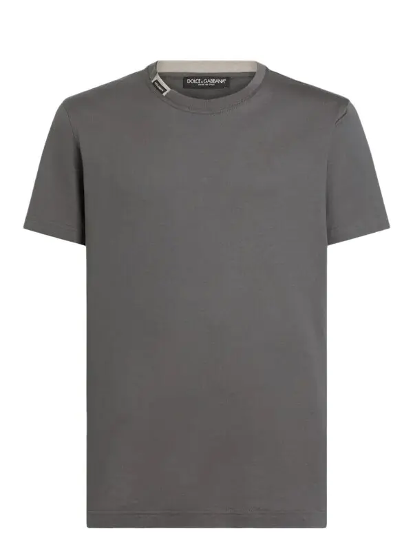 Dolce & Gabbana Cotton Jersey T-shirt - Grey
