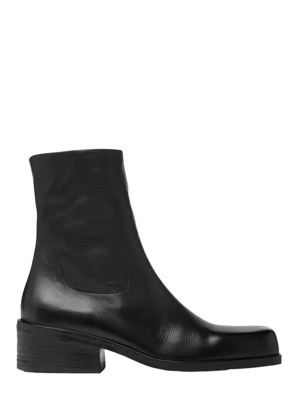 Marsèll Cassello Ankle Boots With Zip Closure - Black