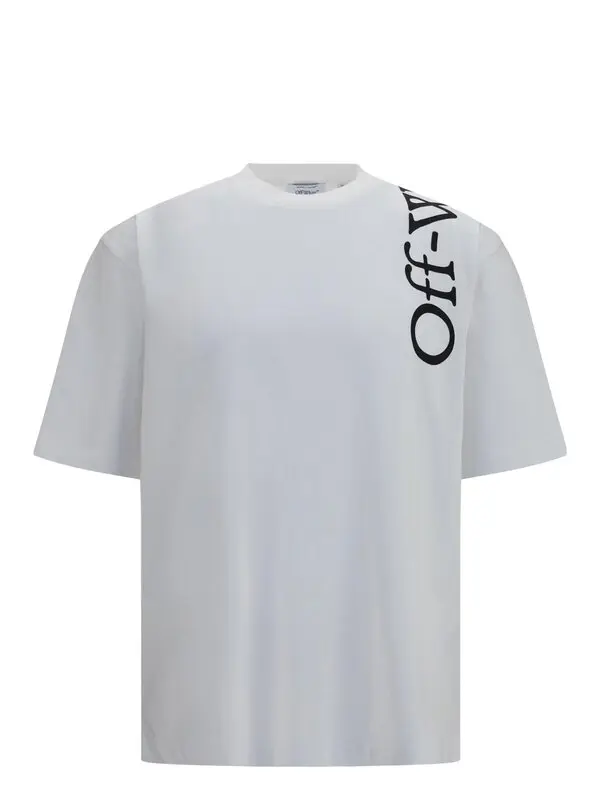 Off-White Short-sleeved T-shirt - Gray