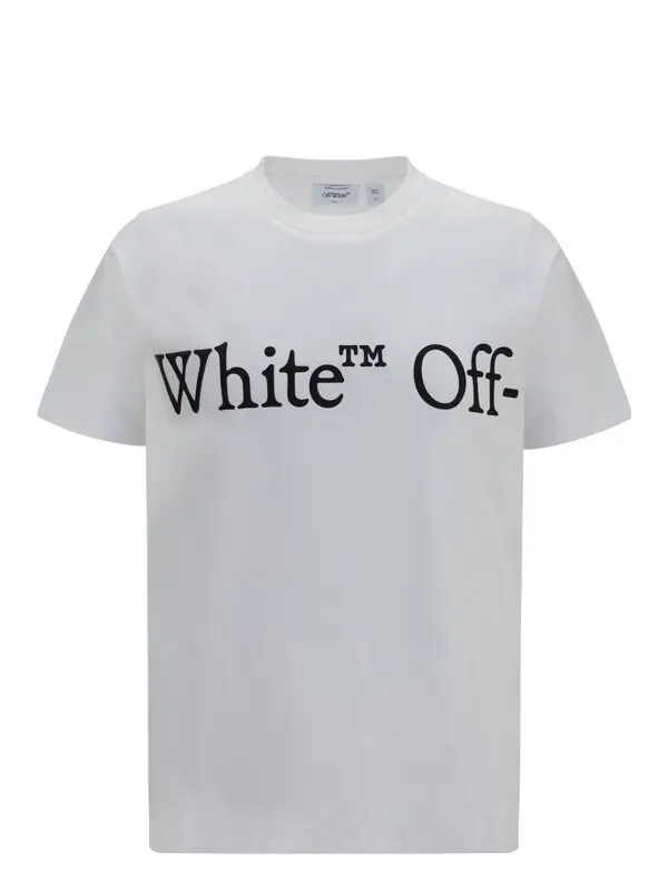 Off-White Bookish Scarf T-shirt - Gray