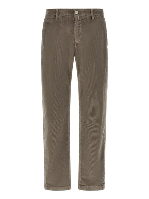 Jacob Cohen Twill Trousers - Grey