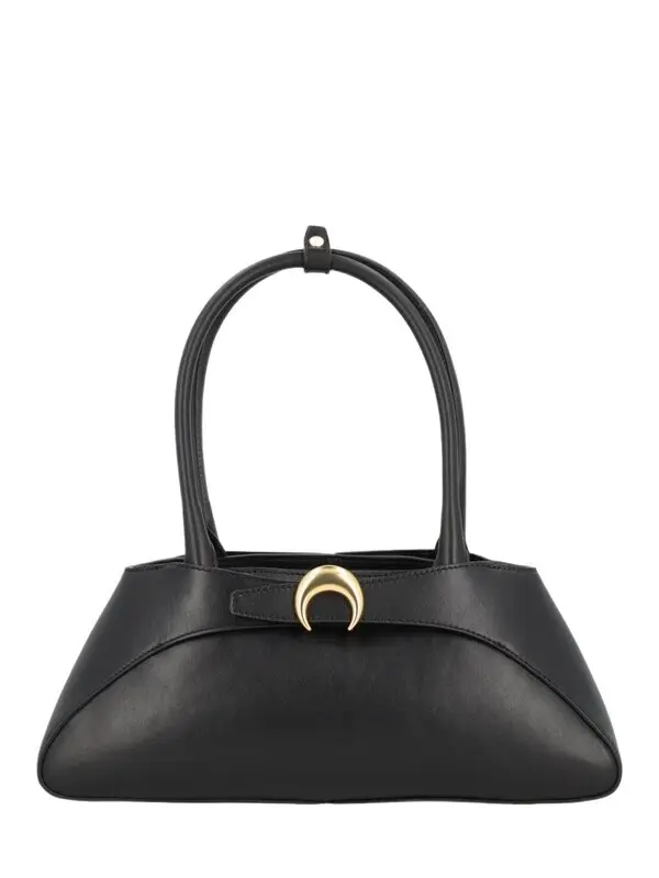 MARINE SERRE Aurora Top Handle Bag - Black