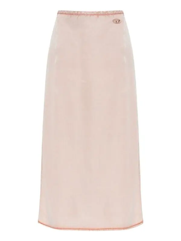 DIESEL® Elastic Waist Skirt - Nude