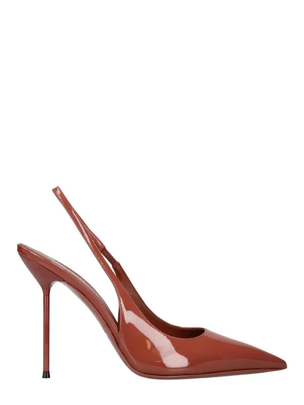 Paris Texas Patent Leather Lidia Slingback Pumps 105 - Pink