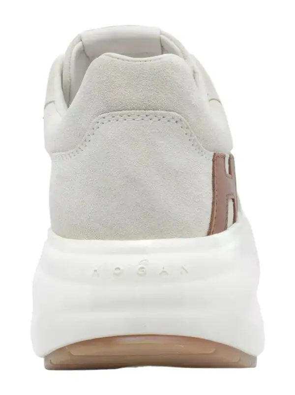 Hogan Logo-patch Platform Sneakers - Neutrals