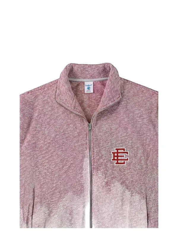 ERIC EMANUEL Bouclé Logo-embroidered Sweatshirt - Pink