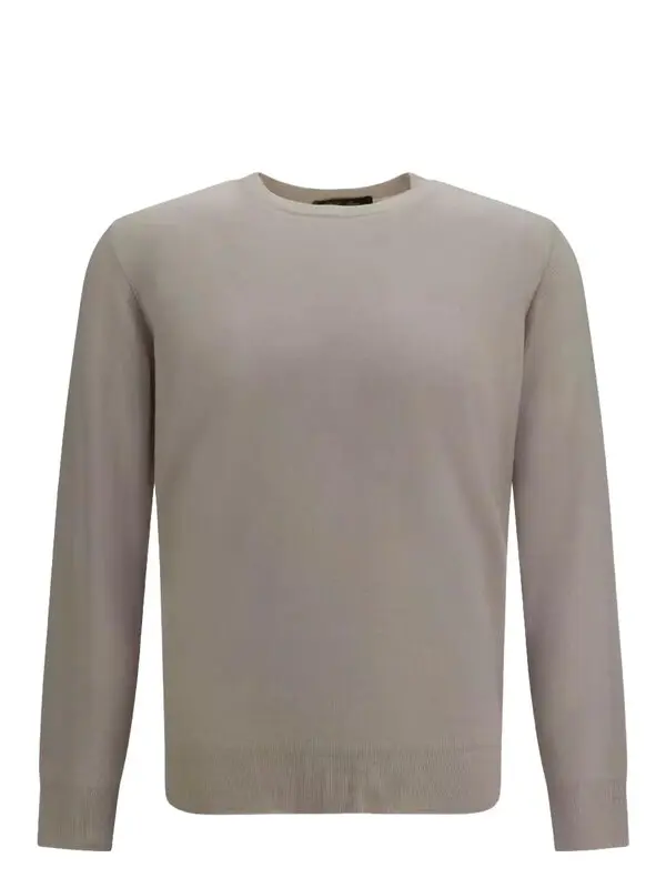 Loro Piana Crew Neck Cashmere Sweater - Neutrals