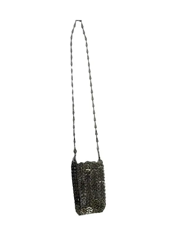 Rabanne Iconic 1969 Mini Shoulder Bag - Silver