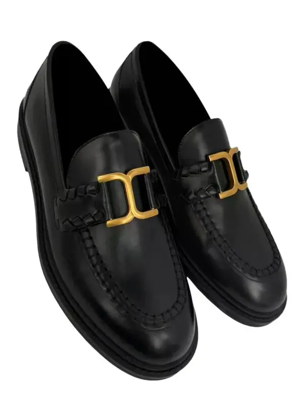Chloé Marcie Embellished Loafers - Black
