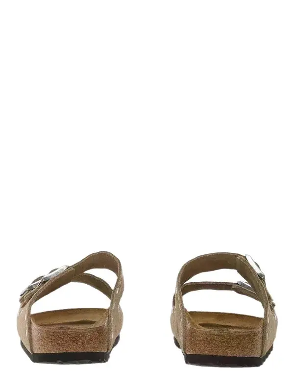 BIRKENSTOCK Arizona Rivet Stud-embellished Sandals - Neutrals