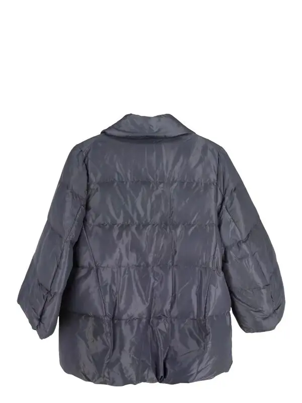 JIL SANDER Quilted High-neck Jacket - Grey