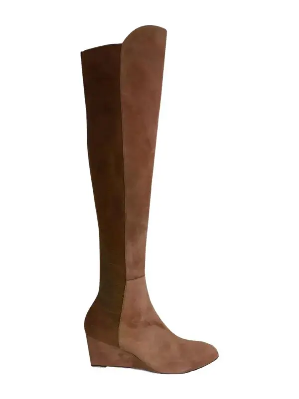 STUART WEITZMAN Blaire Wedge Knee-high Boots - Neutrals