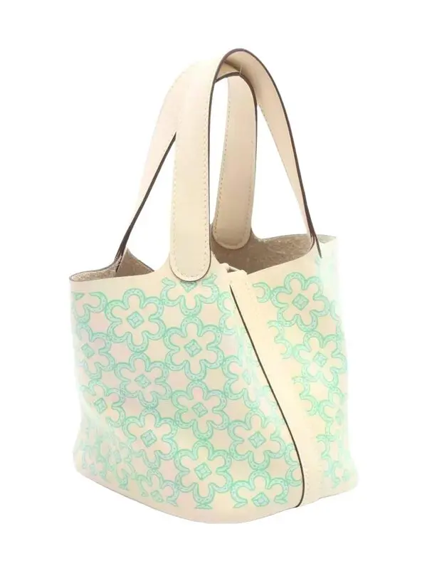 Hermès 2022 Picotin Lock Lucky Daisy Tote Bag - Neutrals