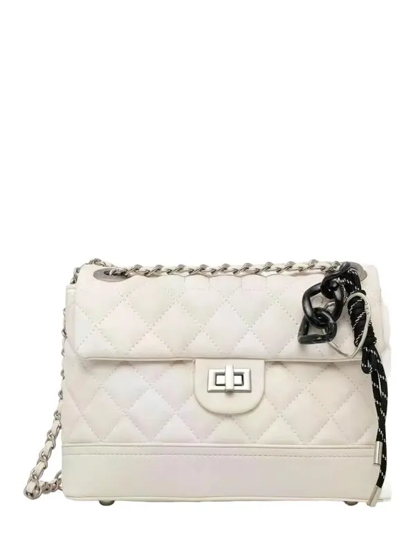 SILVIAN HEACH Quilted Leather Chain Crossbody Bag - White