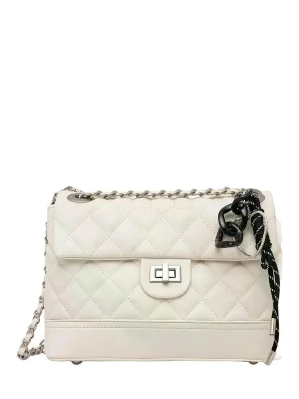 SILVIAN HEACH Quilted Leather Chain Crossbody Bag - White