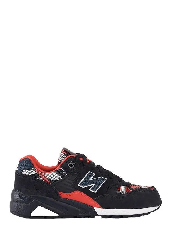 NEW BALANCE 580 Plastic Weave Sneakers - Navy Blue/red