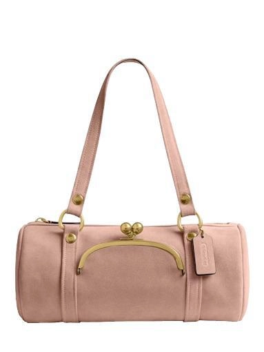 COACH Kisslock Barrel Bag - Nuage